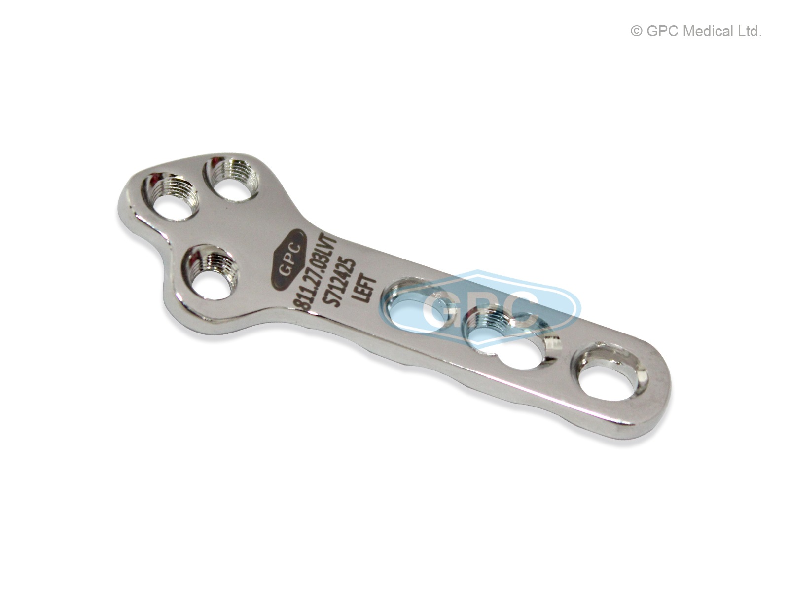 Veterinary TPLO Plate 2.7 mm - Locking Manufacturer | India